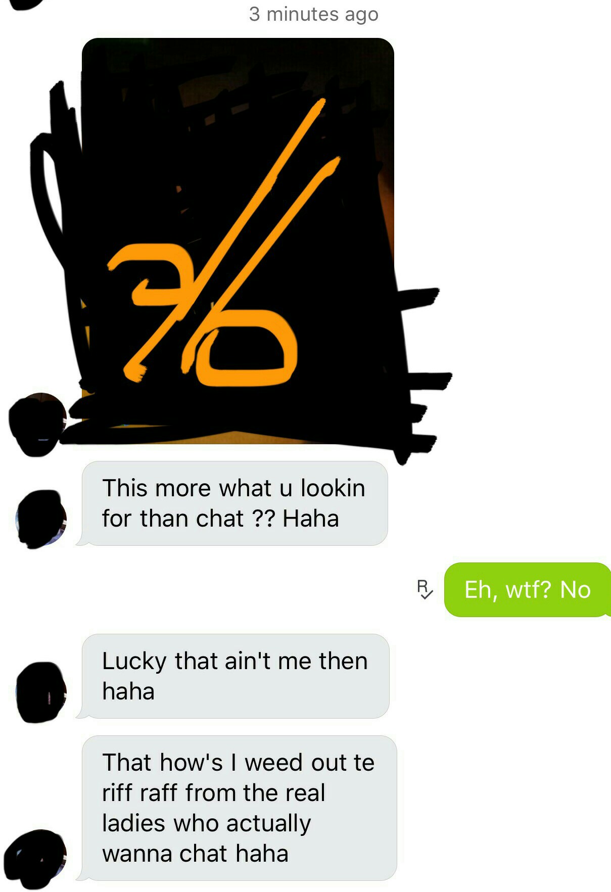 "Accidental" Selfies and Texts That Somehow Happened